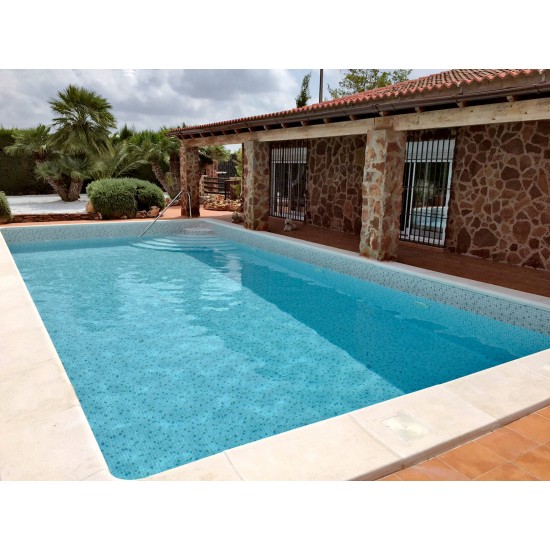 PVC OBLOGA, SUPRA GREY MOZAIK, 1,65x25m, DEBELINA 1,5mm - PVC obloge